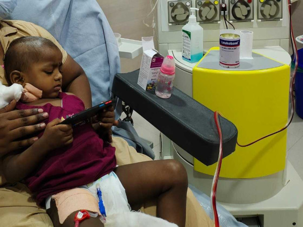 Support 2 Years OId Baby M Thaswika Recover from Neuroblastoma