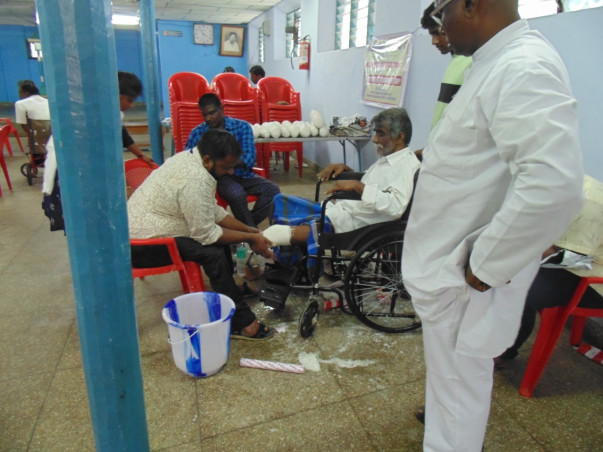 Support Poor And Needy Physically Handicapped People