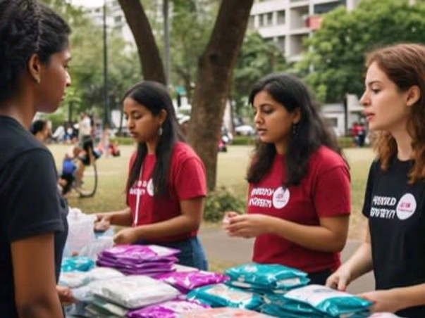 Menstruation: End the stigma around PERIODS! Donate your heart out💗