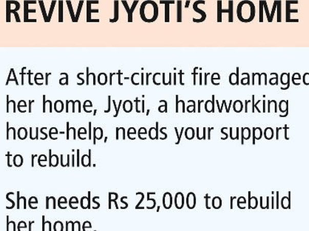 Let's Revive Jyoti's Home