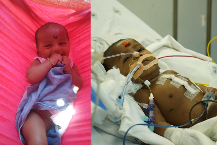 With your timely help, this poor baby can be saved. Click here to ...